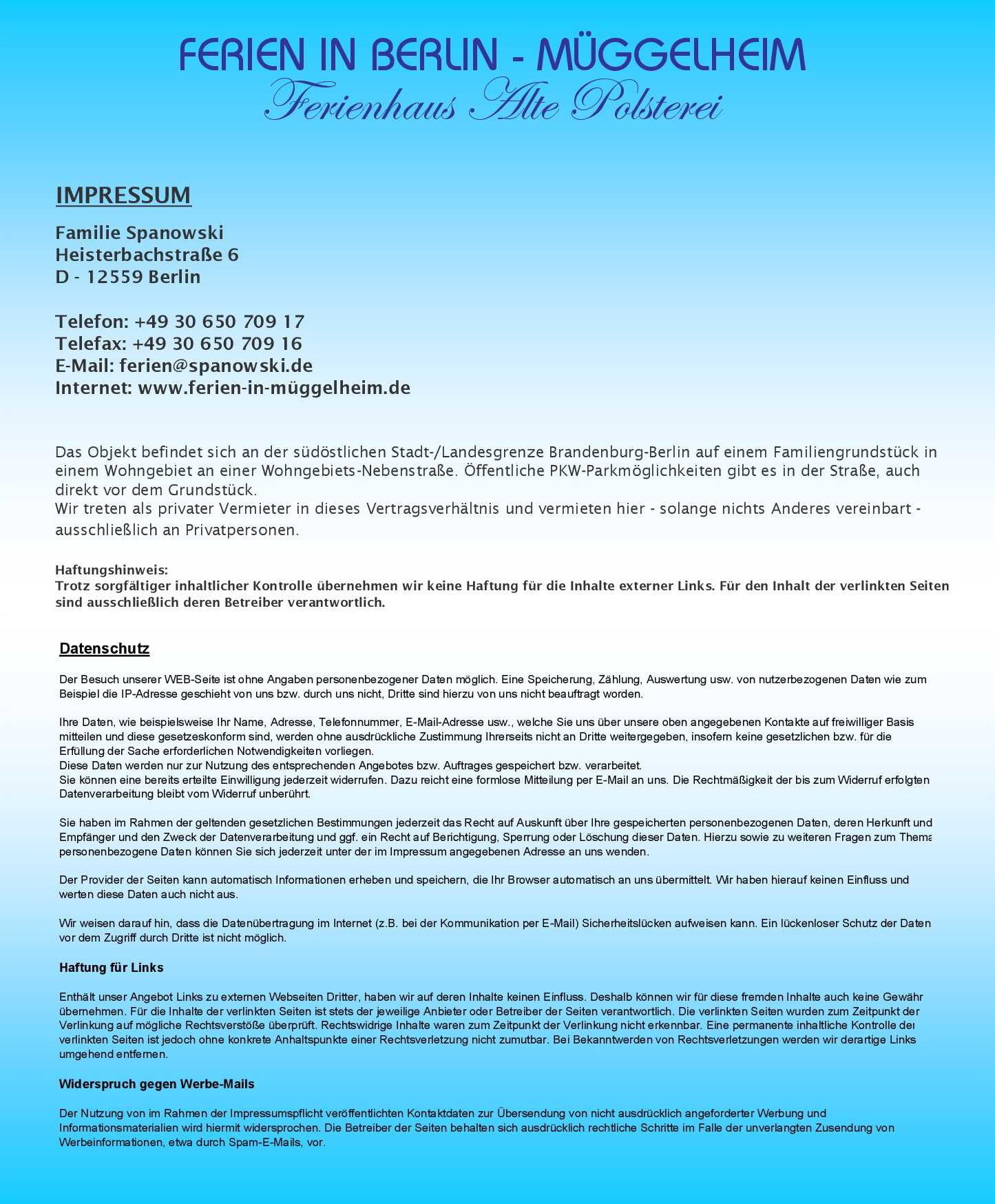 Impressum